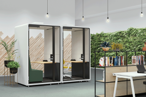 グッドデザイン賞受賞！文具メーカーKOKUYOのワークブースWORKPODがオシャレで暑さ対策もバッチリ！！｜オフィス移転マガジン